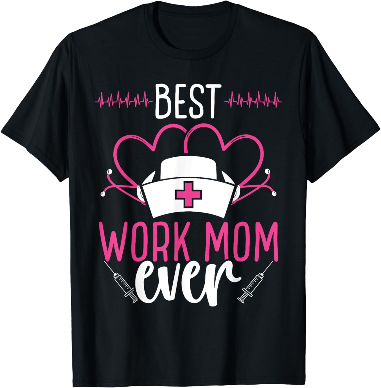 Work Mom Nurse Appreciation Funny RN CNA CRNA Nurses T-Shirt - Walmart.com