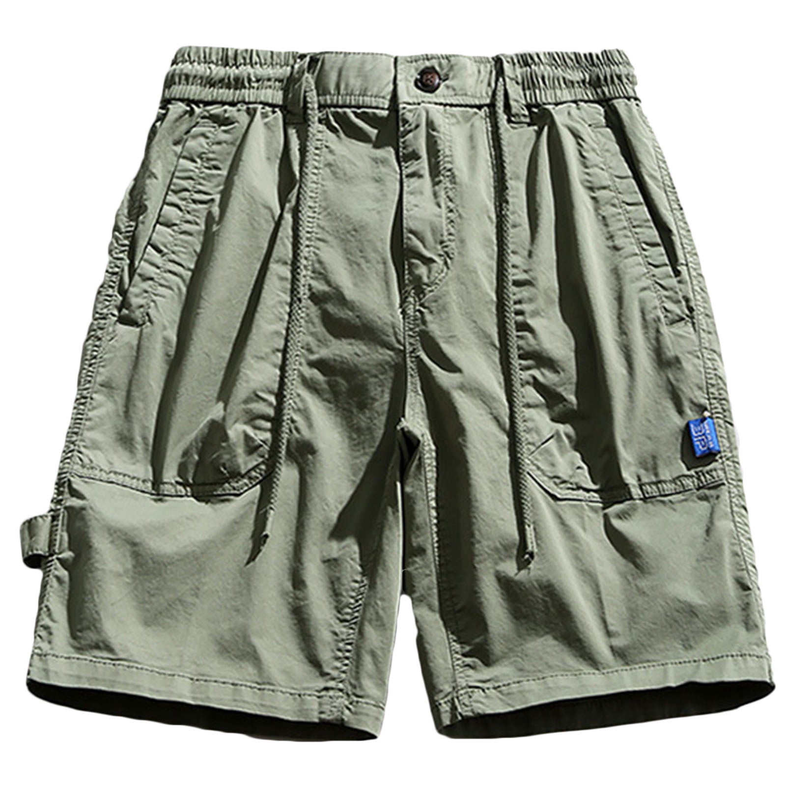 Work Pants for Men Construction Men's Cargo Shorts Multi Pockets ...