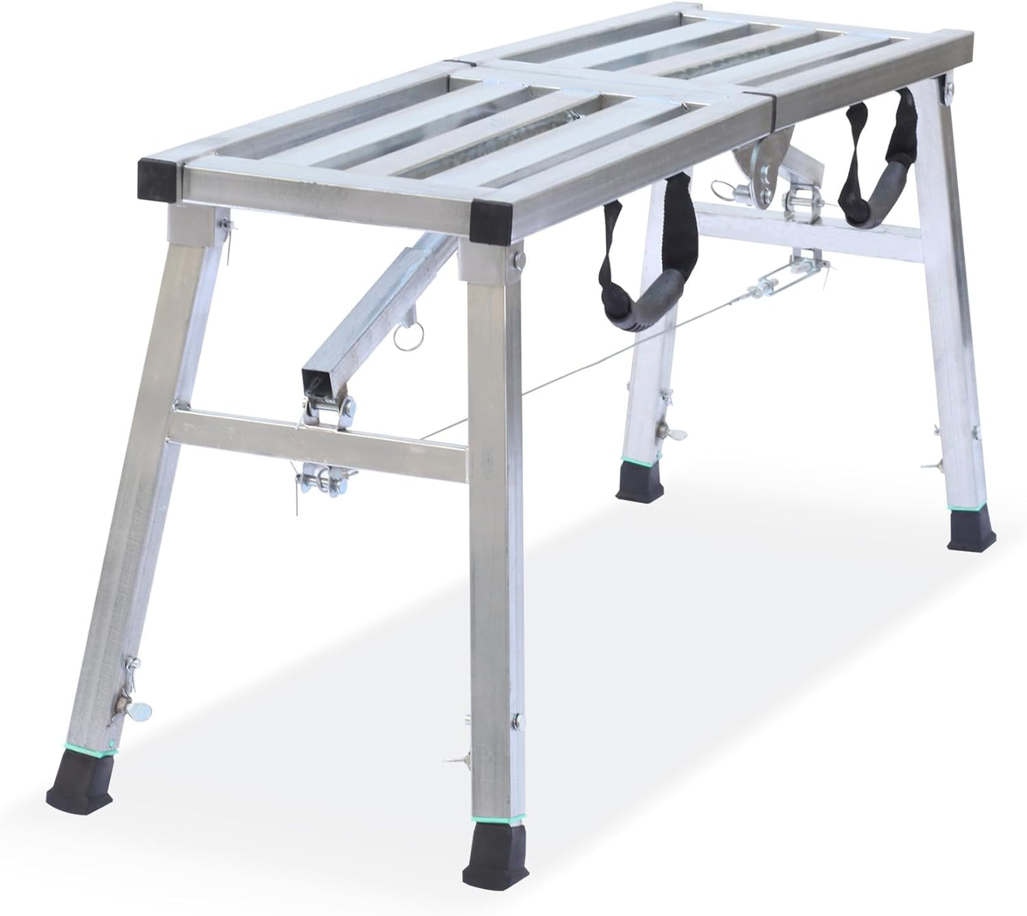 Work Platform Adjustable Height Steel Portable Scaffolding Platform 380 ...