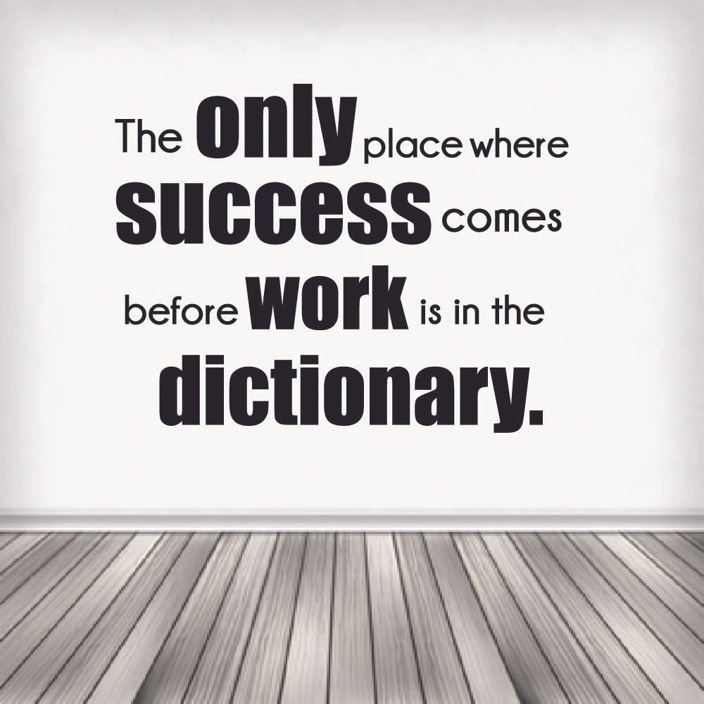 Work Before Success Quote Positive Life Motivation Inspiration Quotes ...