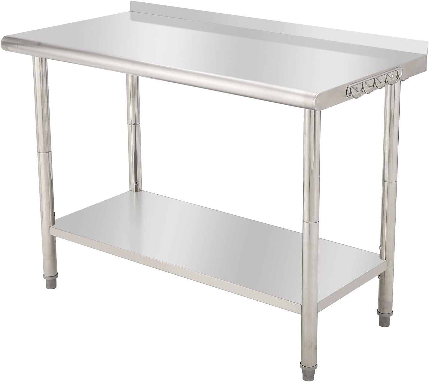 Work Table,Stainless Steel Table with Adjustable Undershelf ...