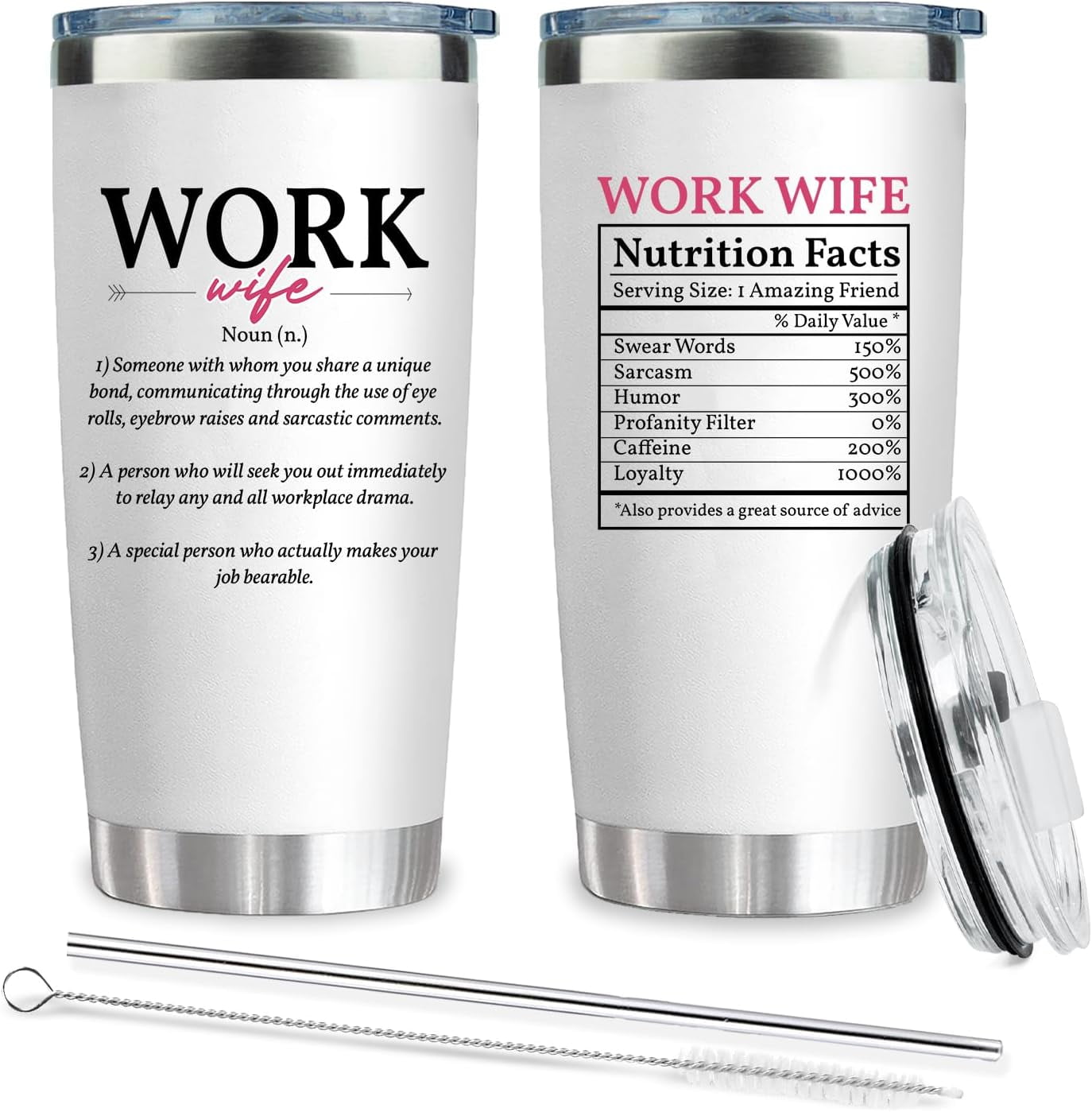 Work Wife Gifts For Women Funny - Valentines Day Gifts - Gifts For ...