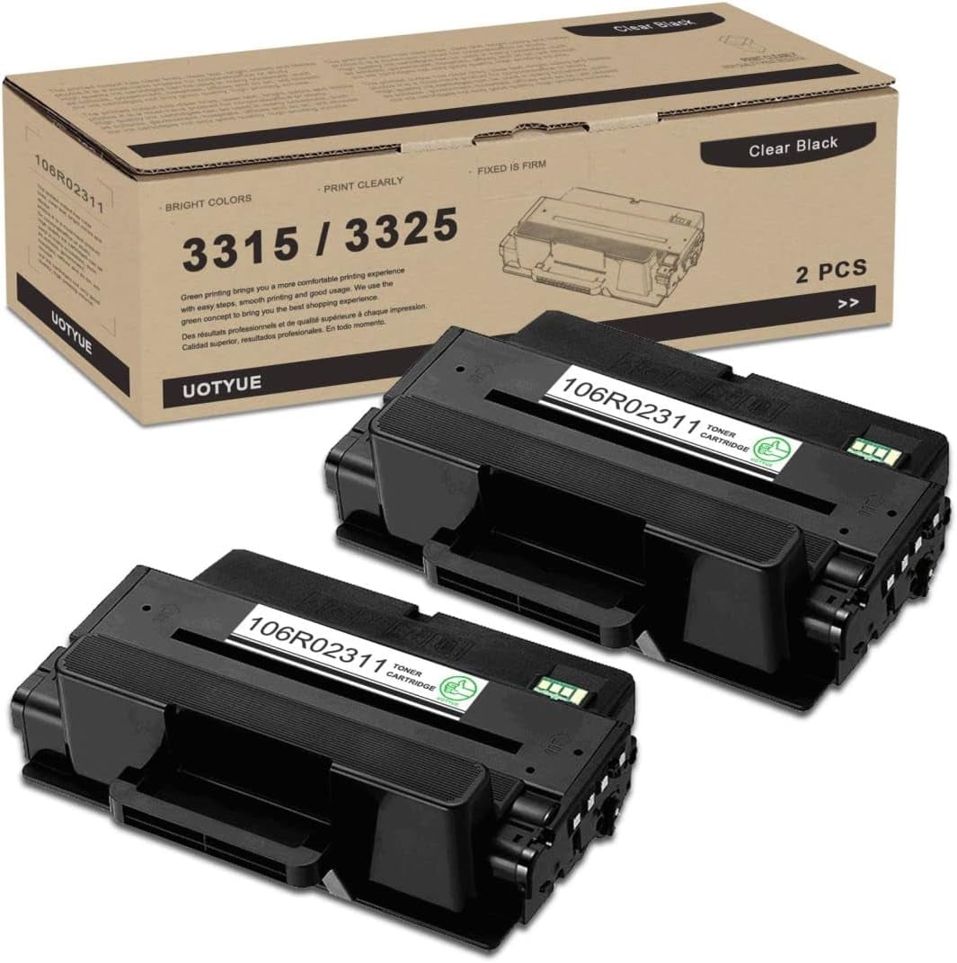 WorkCentre 3315 / 3325 Black High Capacity Toner Cartridges (2-Pack ...