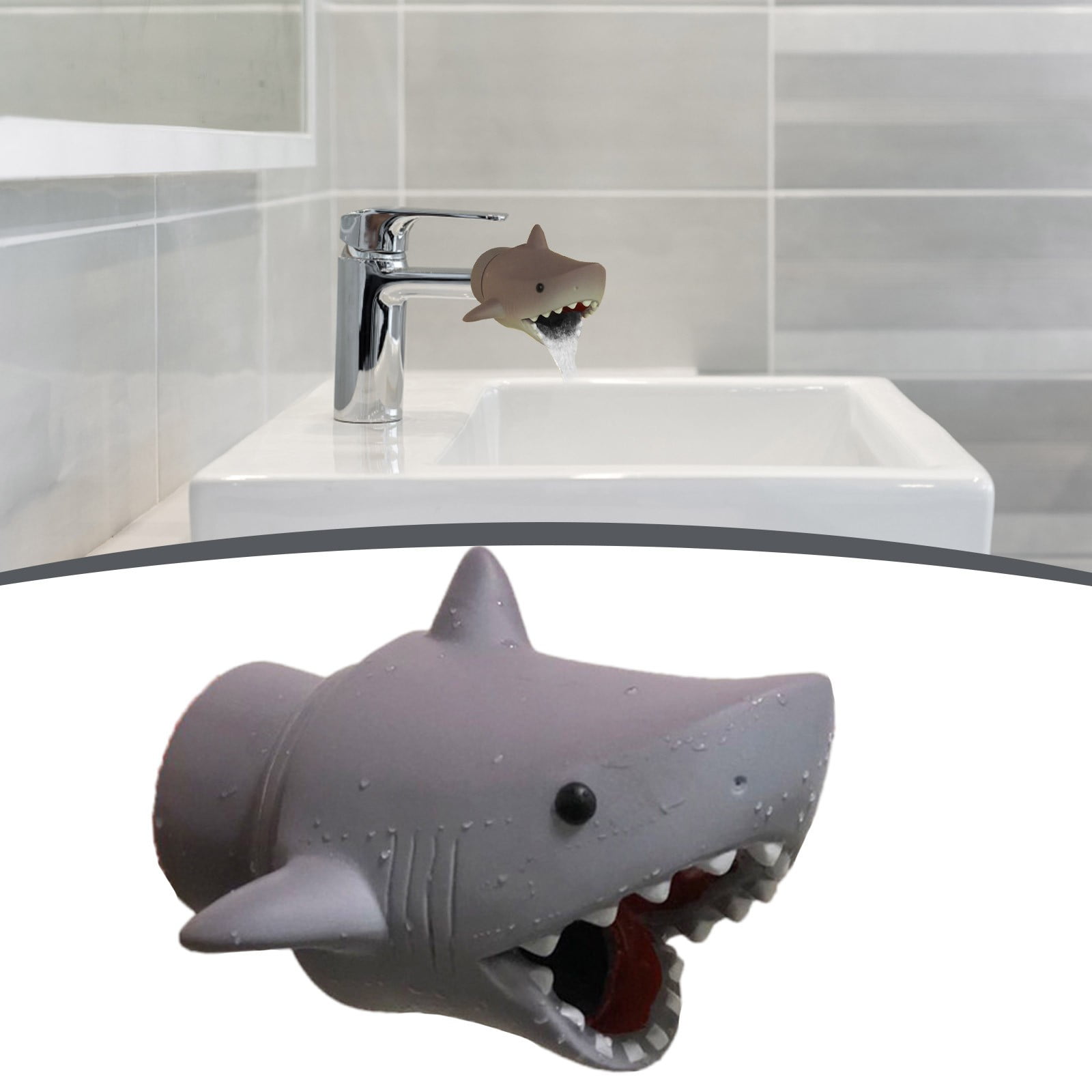 WorkHarbor Clearance Under $5 Great White Faucet Extender Toddler Sink ...