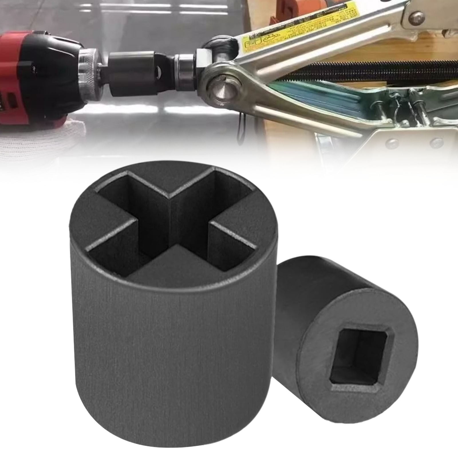 WorkHarbor Clearance！ Jack Socket Adapter For Hand Drill Heavy Duty ...