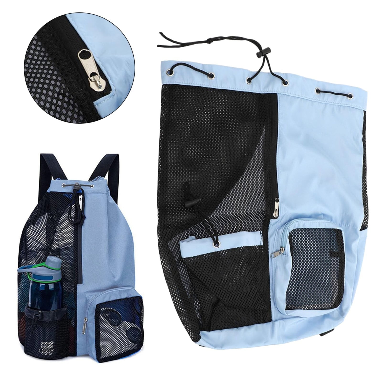 WorkHarbor Clearance! Mesh Beach Backpack Adjustable Shoulder Strap ...