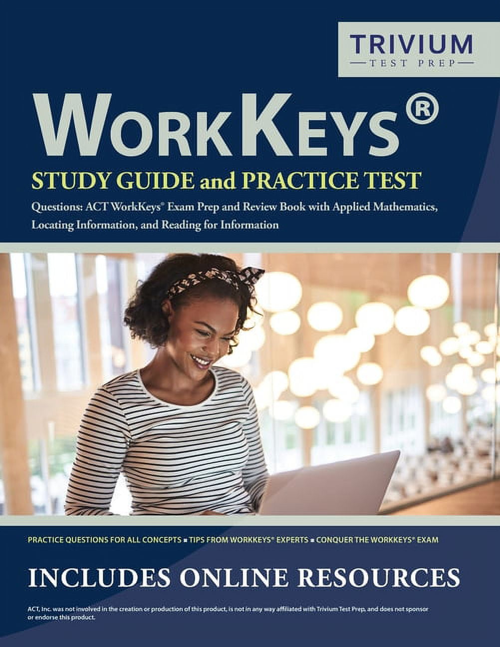 WorkKeys Study Guide and Practice Test Questions: ACT WorkKeys Exam ...