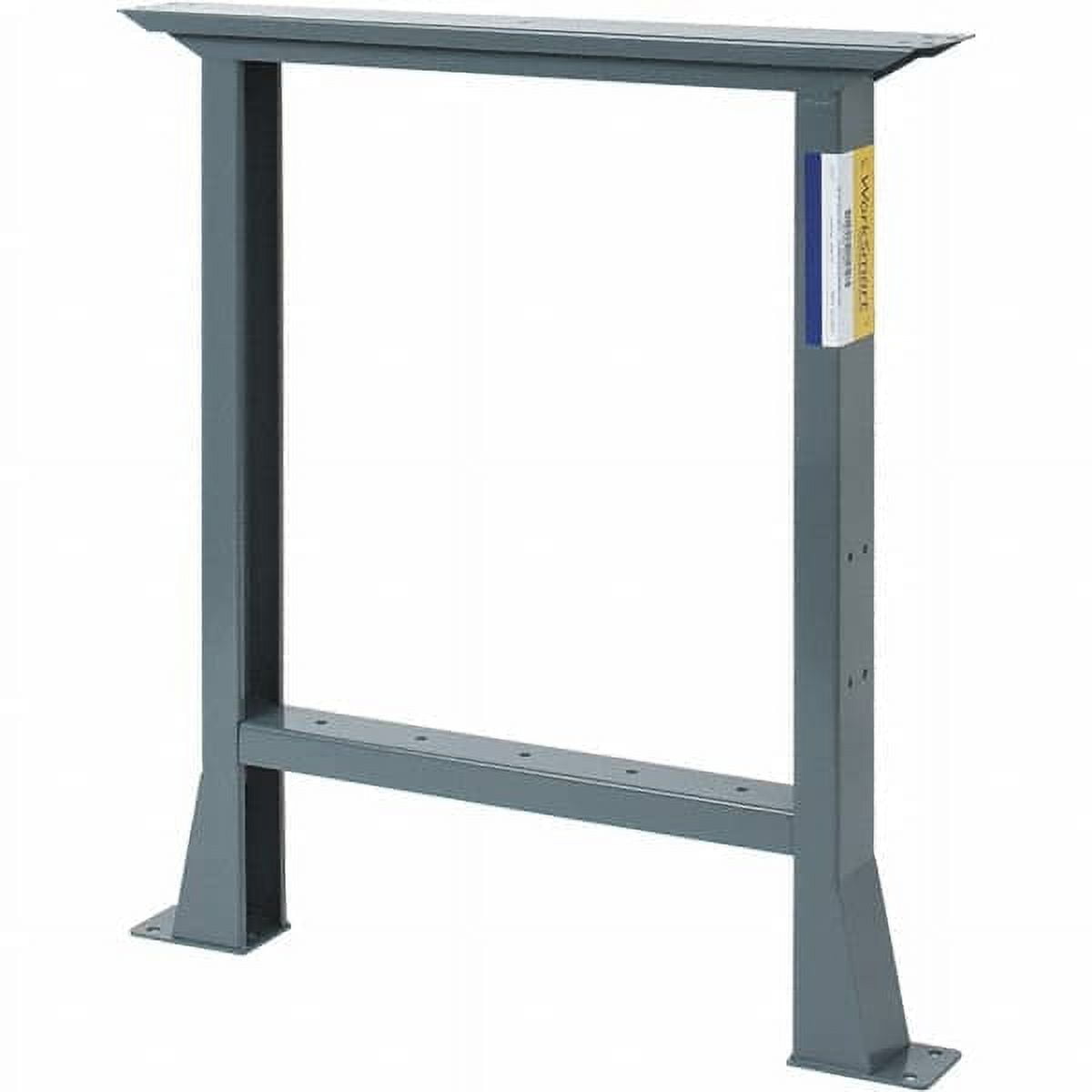 WorkSmart Heavy Duty Steel 32" High Flared-Bottom Fixed Workbench Leg ...
