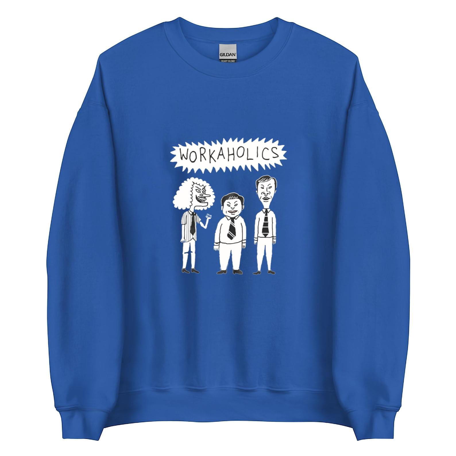 Workaholics Retro Cartoon Funny Tee-TH27239 - Walmart.com