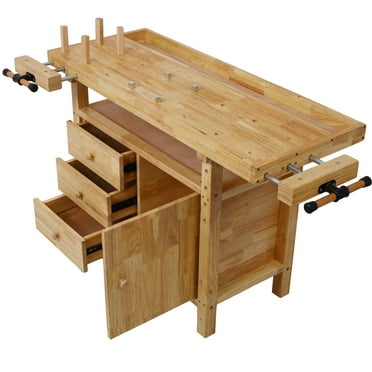 Workbench, Work Bench, Versatile and Functional Wooden Workstation ...
