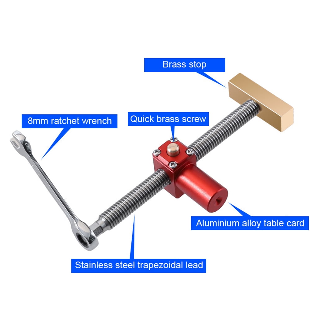 Workbench Vise,Table Clip Vise Press Clamp With Stop Block Tool With ...