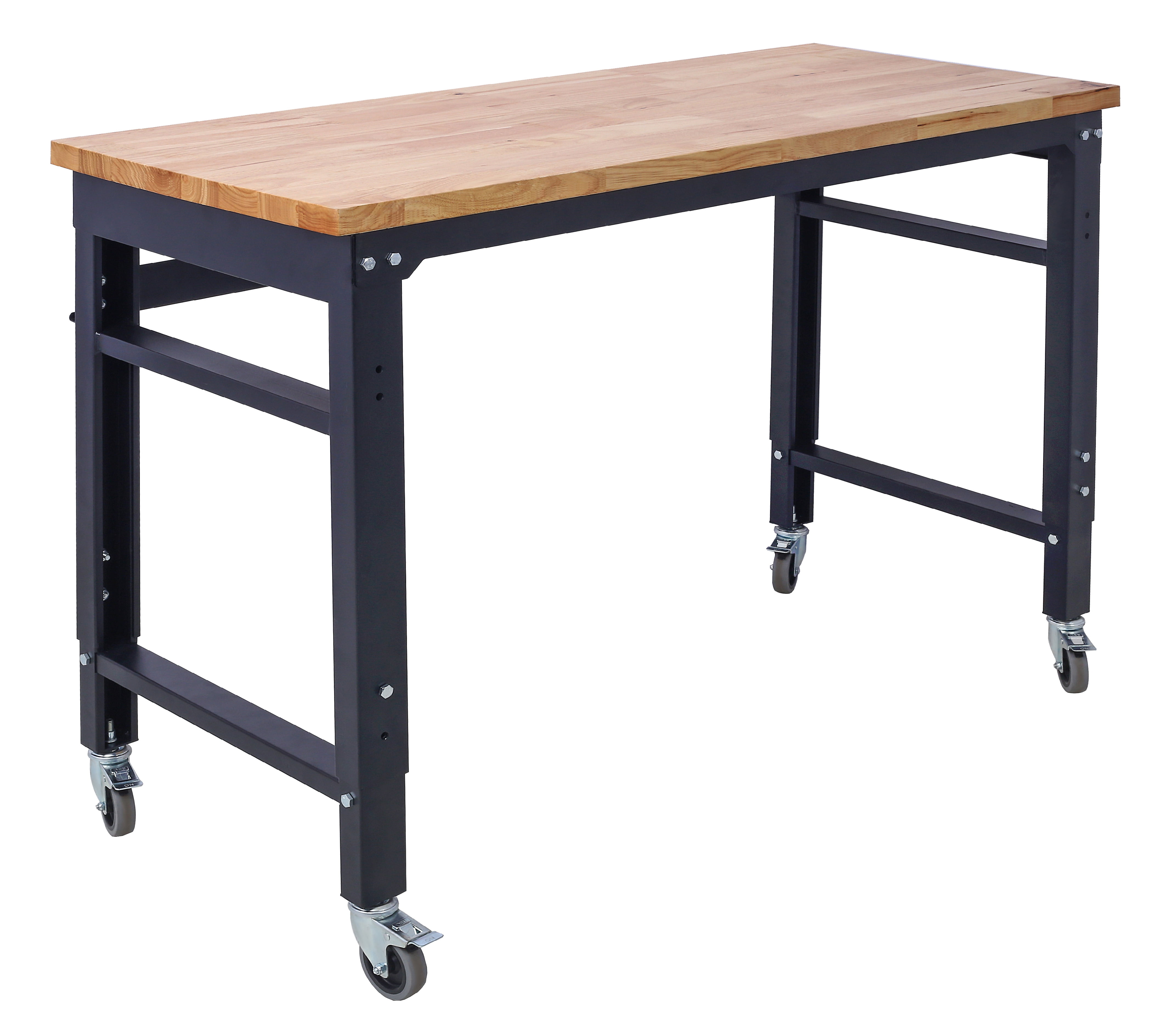 Workbench - " Wide Rolling Workbenches for Garage - Adjustable Height ...