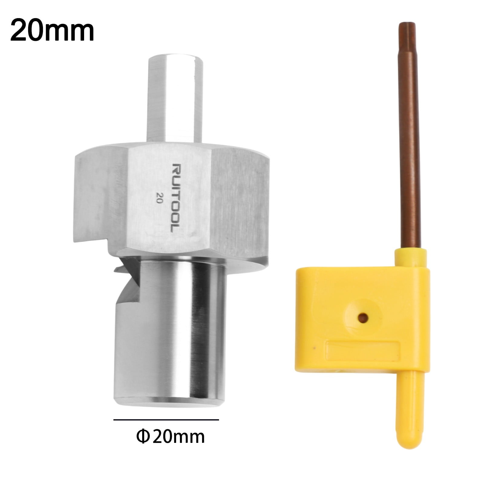 Workbenches Dog Hole Reamer Burr Trimming Device 19/20mm Spiral Drill ...