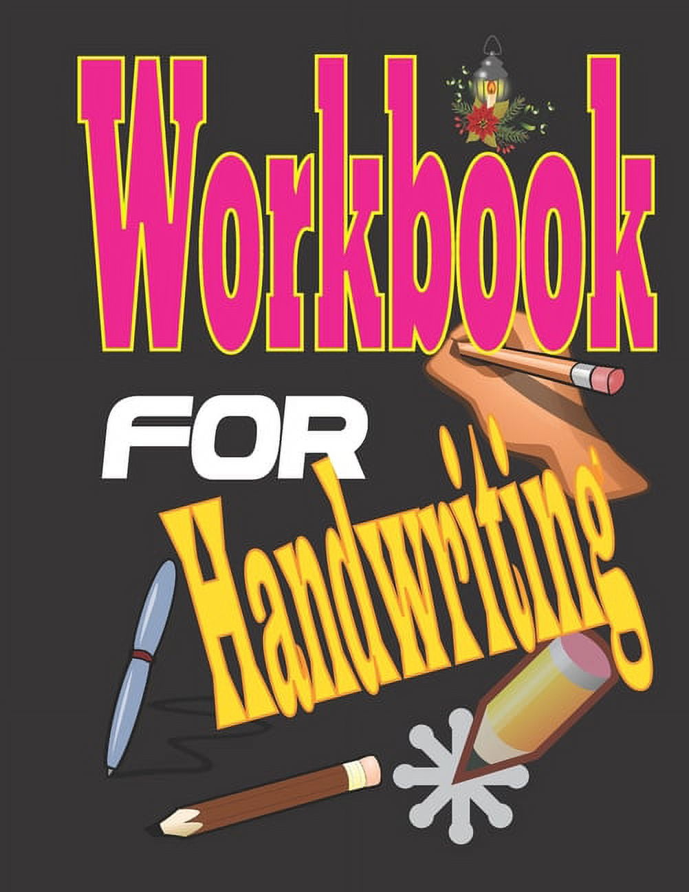 Workbook For Handwriting: A Magical Sight Words and Phonics Activity ...
