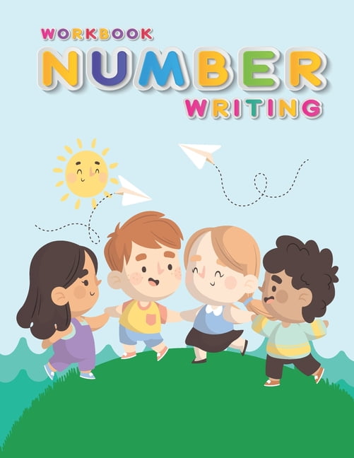 Workbook Number Writing: Handwriting Practice Book For Kids Writing ...