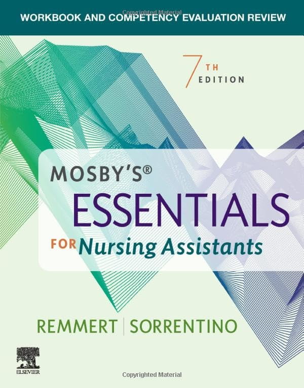 Pre-Owned Workbook and Competency Evaluation Review for Mosby's ...