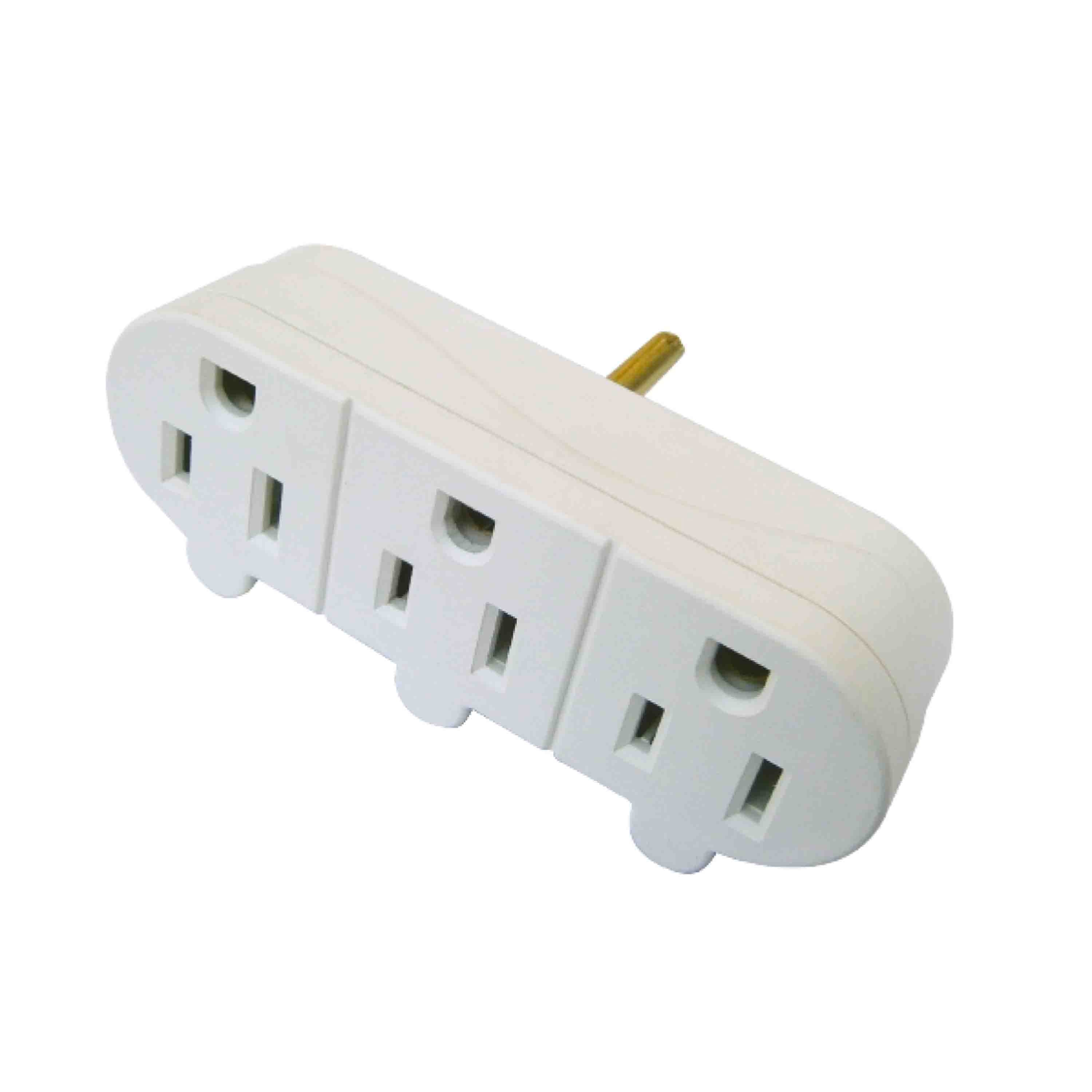 Workchoice 3 Outlet Grounded Tap - Walmart.com