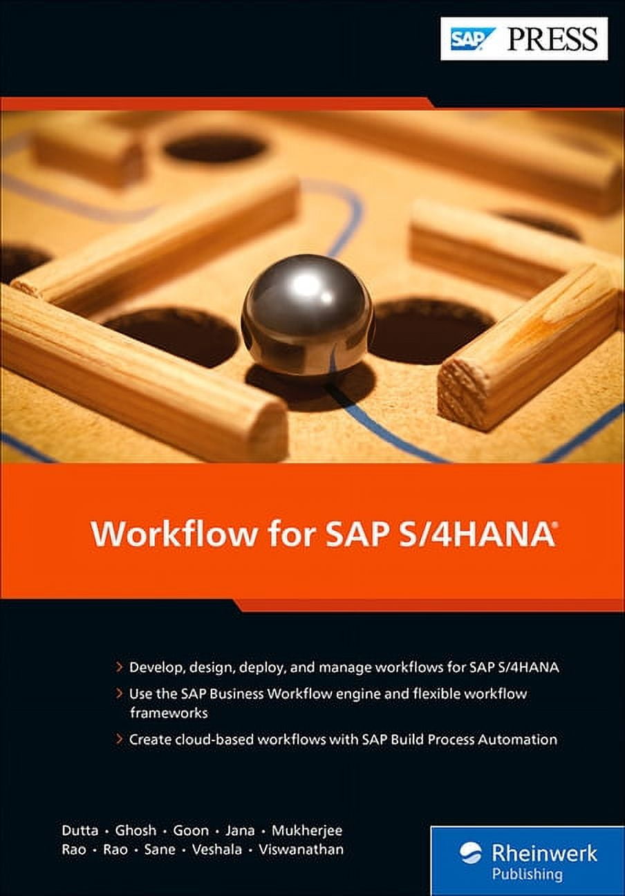 Workflow for SAP S/4hana (Hardcover) - Walmart.com