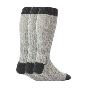 GoWith Unisex Alpaca-Merino Wool Blend Socks | Warm, Thick for Cold ...