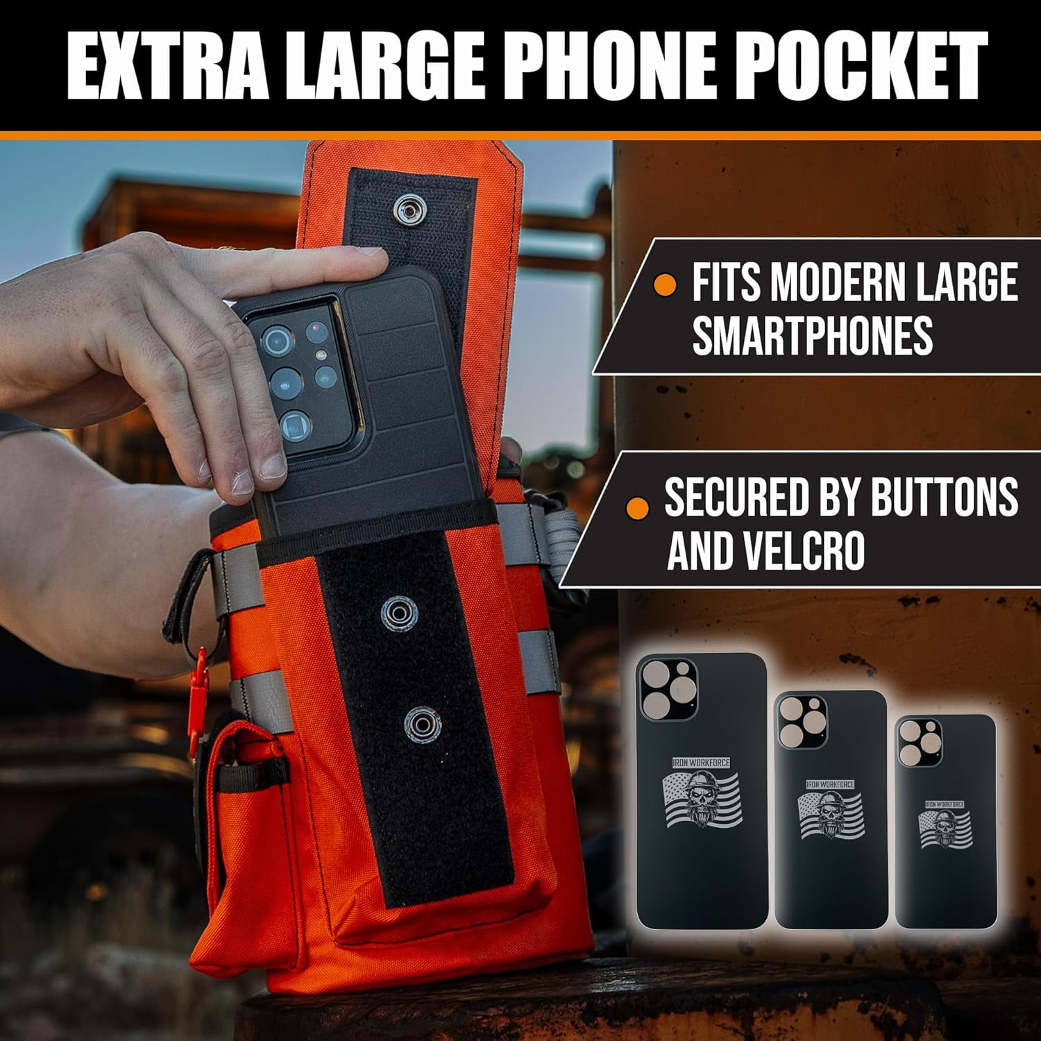 Workforce Water Bottle - 64 oz Insulated Stainless Steel | Half Gallon ...