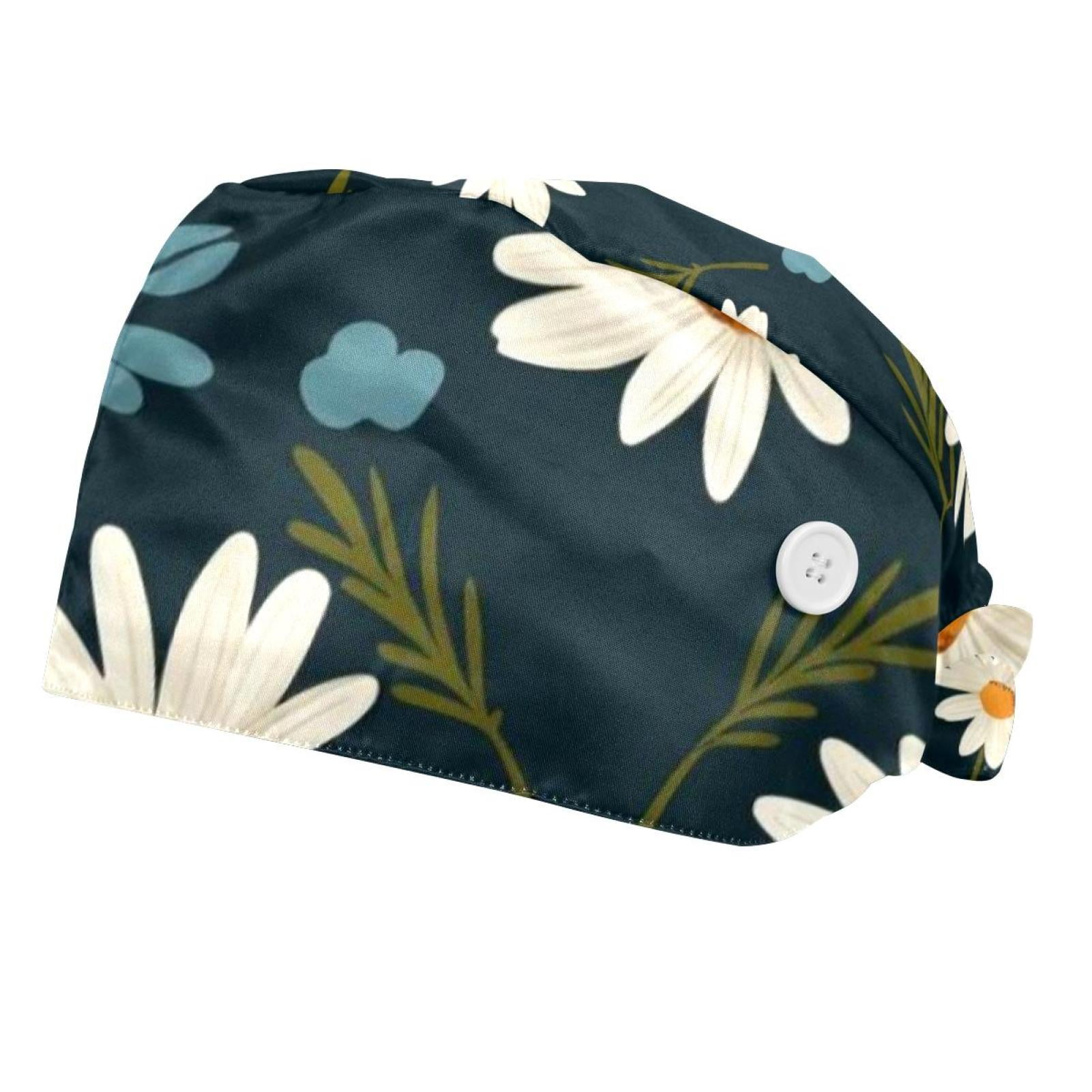 Working Cap with Button for Man, 2 Pcs Daisy Hats - Walmart.com
