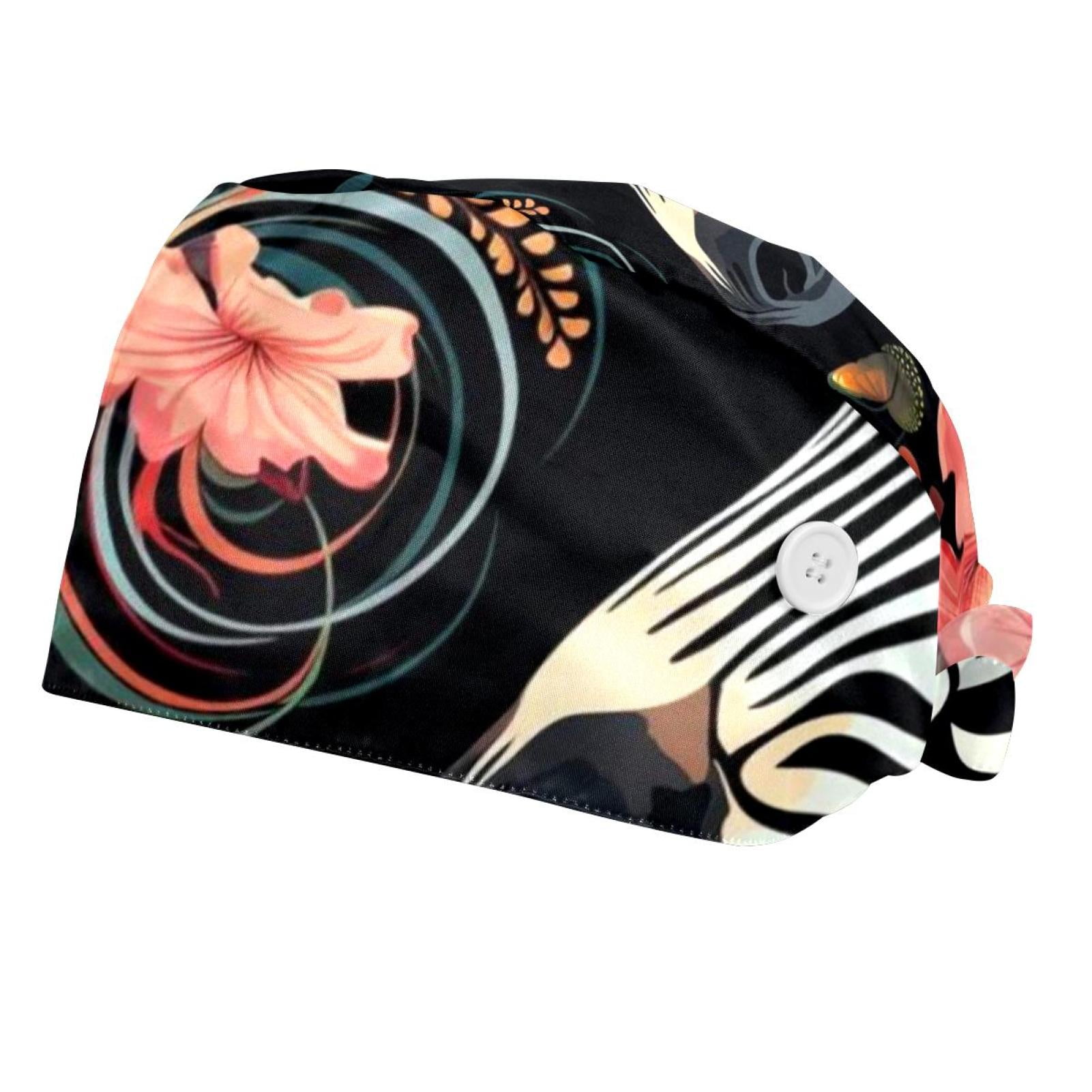 Working Cap with Button for Man, 2 Pcs Zebra Hats - Walmart.com