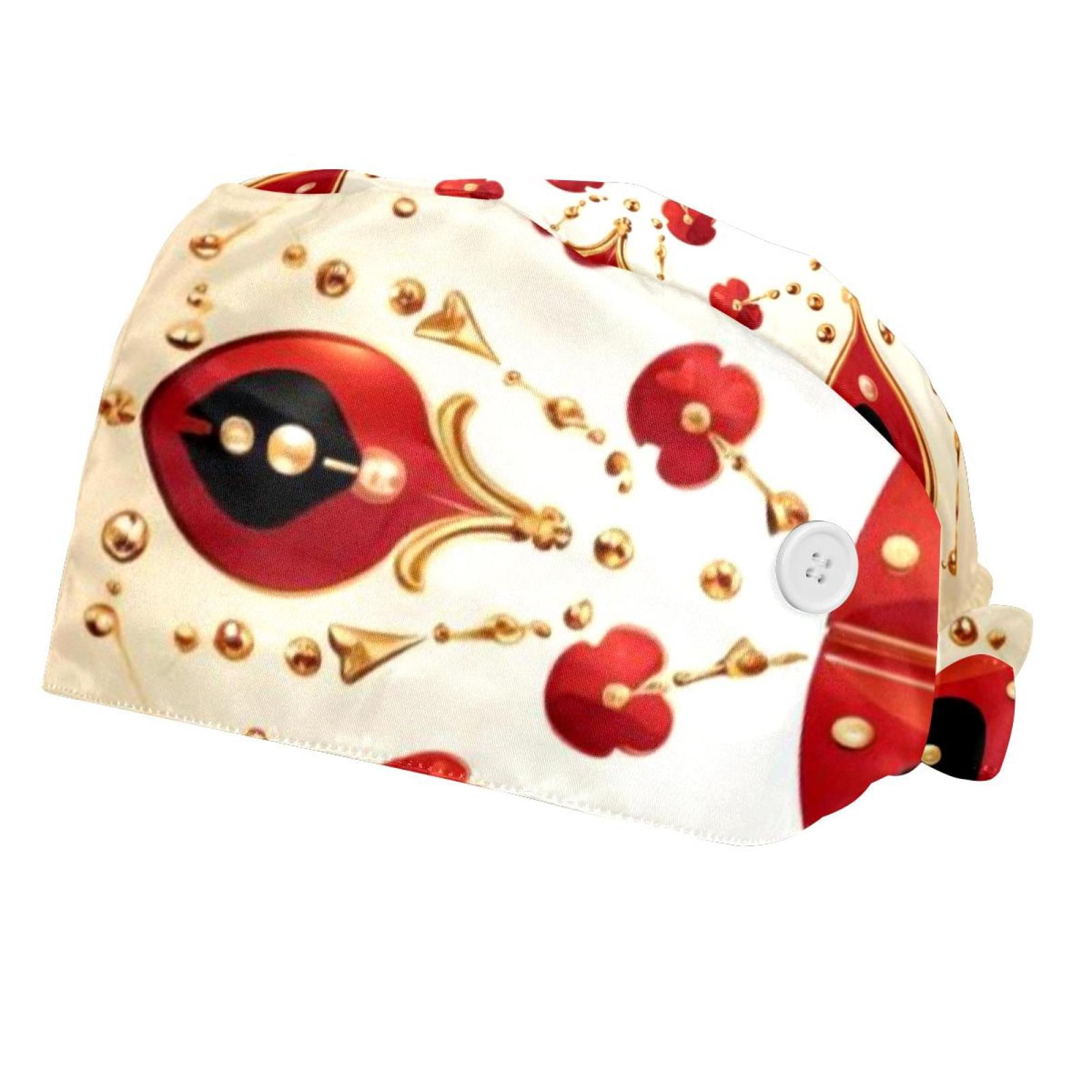 Working Cap with Button for Man & Women, 2 Pcs Ladybird Hats - Walmart.com