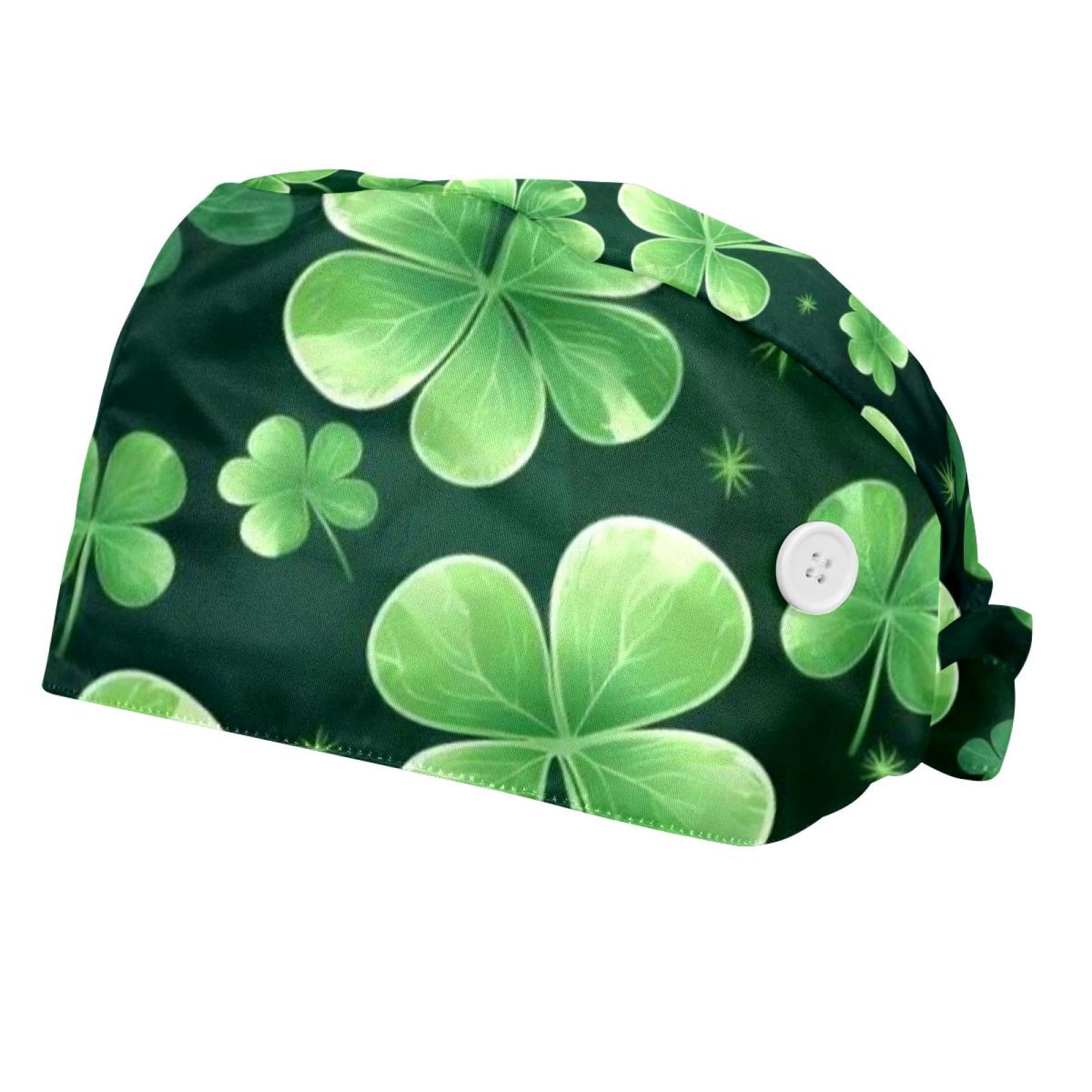 Working Cap with Button for Man & Women, 2 Pcs St. Parikh's Day Hats ...
