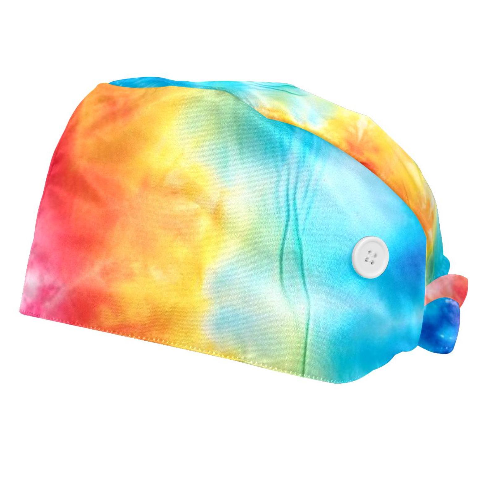 Working Cap with Button for Man & Women, 2 Pcs Tie-Dye Hats - Walmart.com