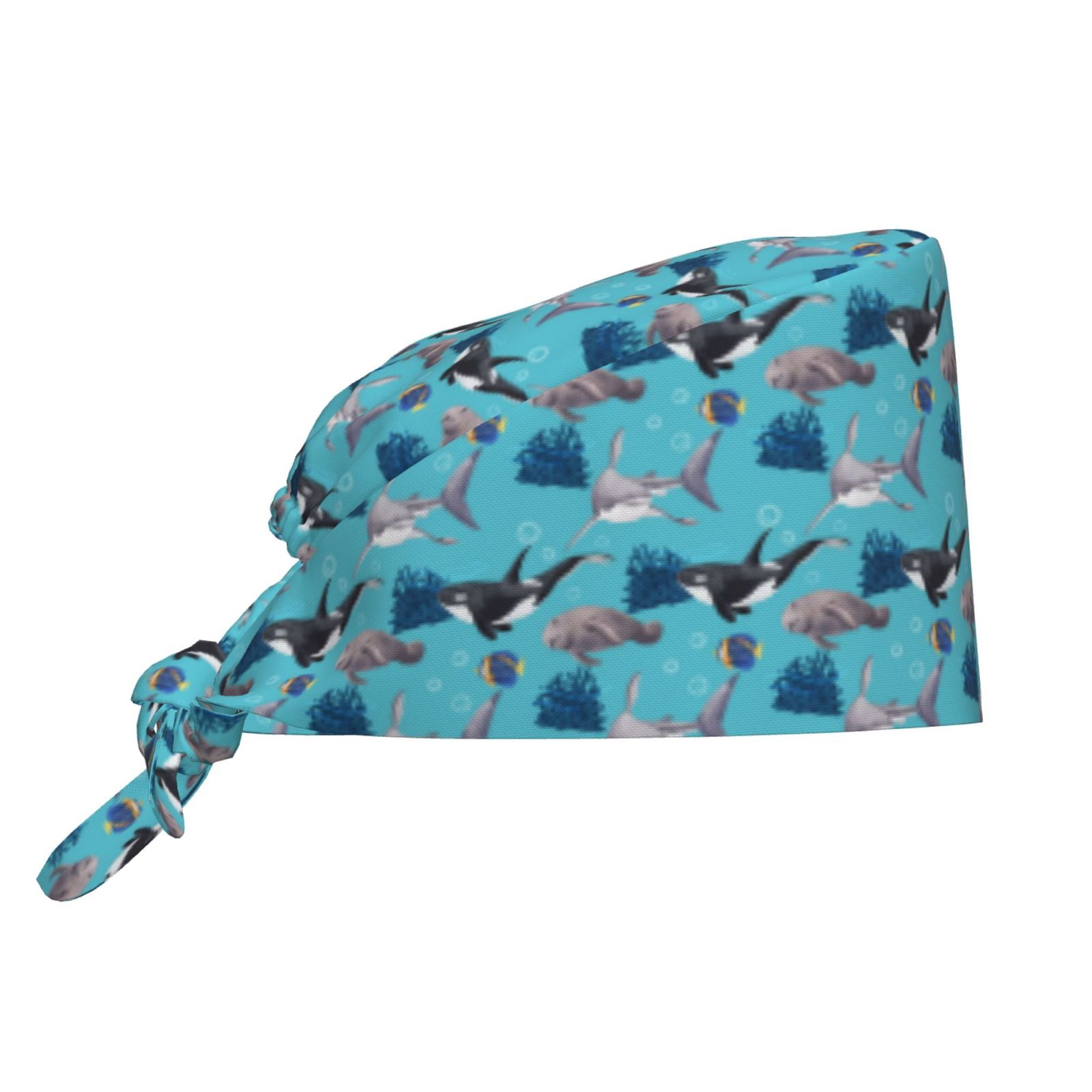 Working Caps, Cute Shark Seal Whale Water Plant Cleaning Cap with ...