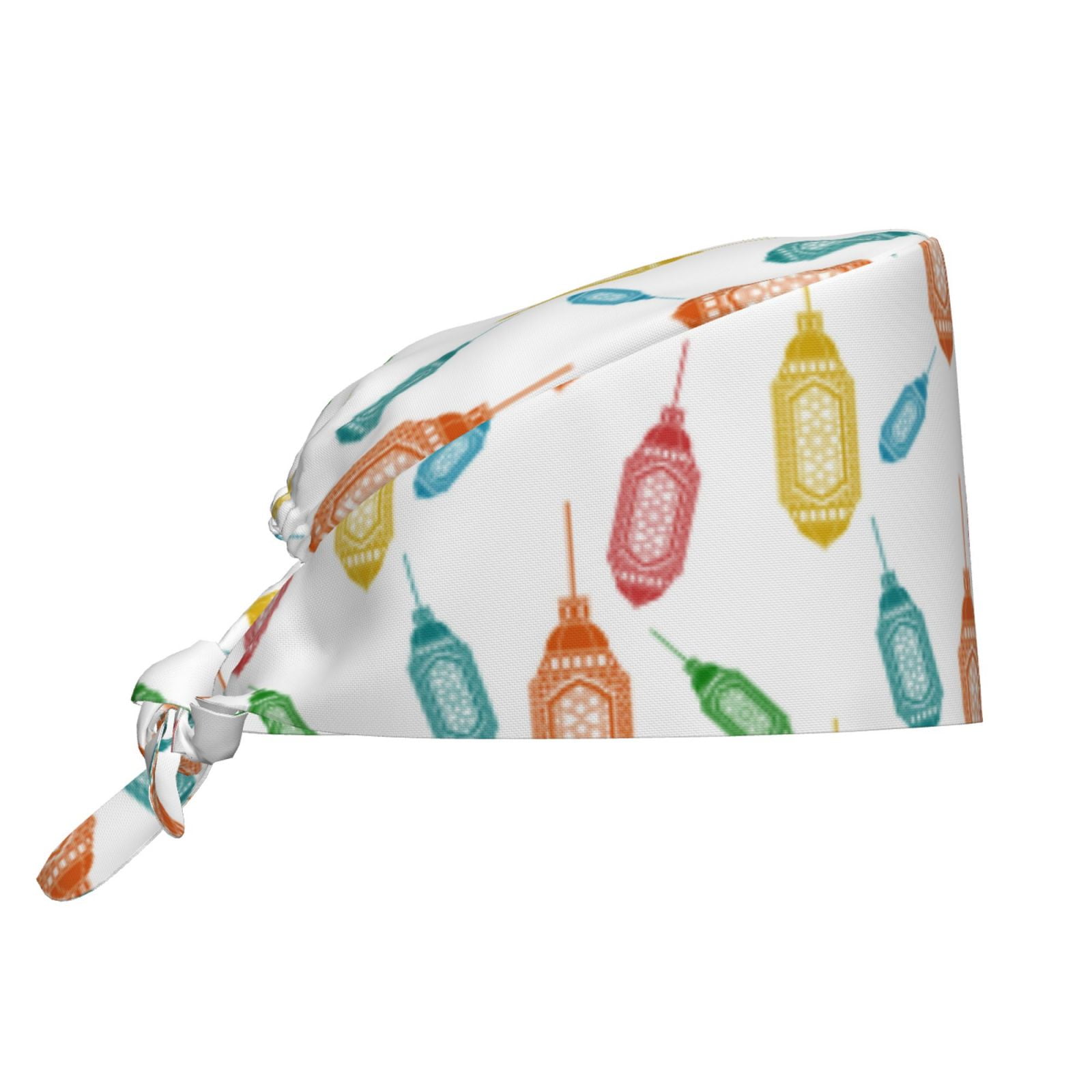 Working Caps, Light Bulb Pattern vintage Cleaning Cap with Adjustable ...