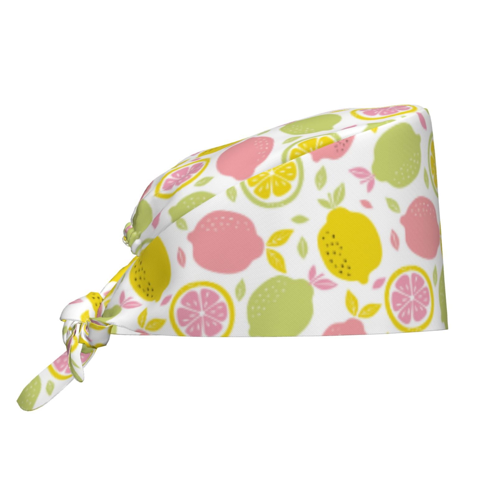 Working Caps, colorful Lemon cartoon Cleaning Cap with Adjustable Tie ...