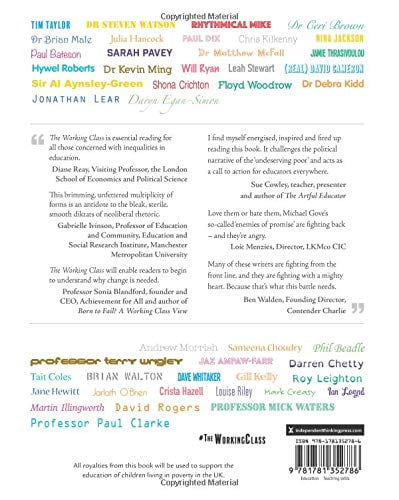 Pre-Owned The Working Class: Poverty, Education and Alternative Voices ...