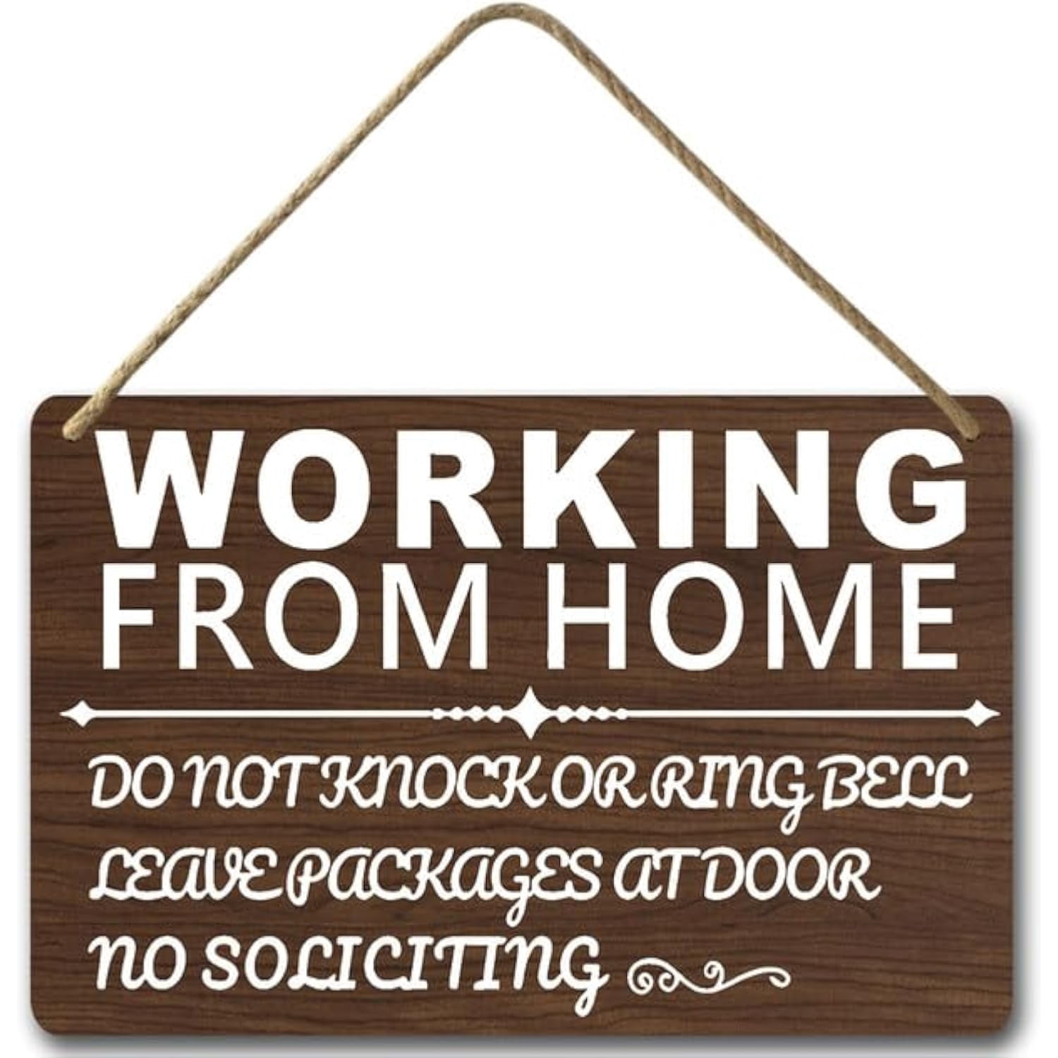 Working from Home Sign Do Not Knock Disturb Sign,Farmhouse Room Home ...