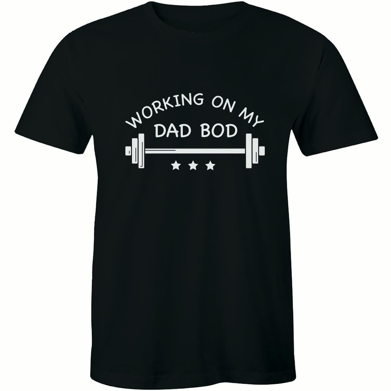 Working On My Dad Bod Fitness Workout Weightlifting Barbell Fathers day ...