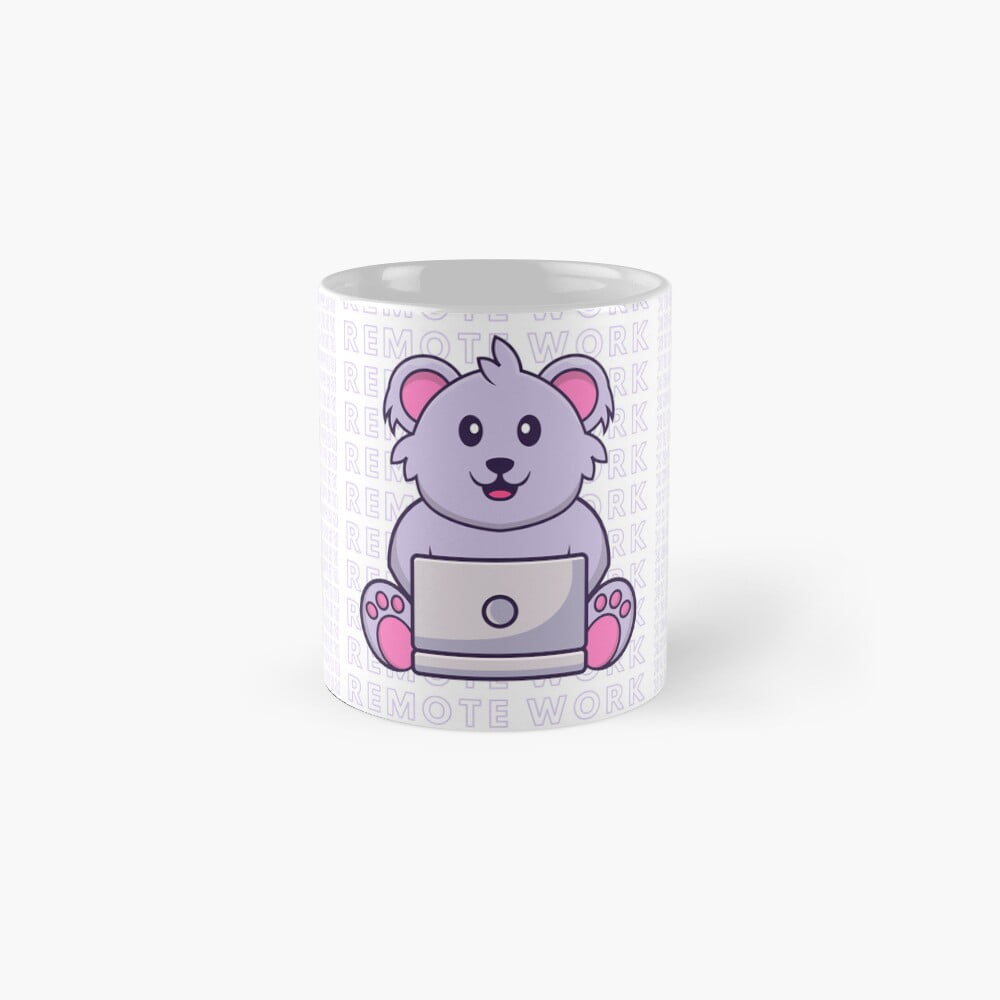 Working Remote is the teadybear Classic Mug - Walmart.com