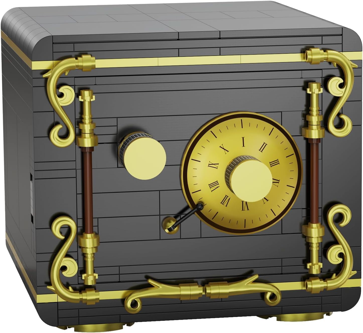 Working Safe Building Block Set - Locking Safe with Real Storage ...