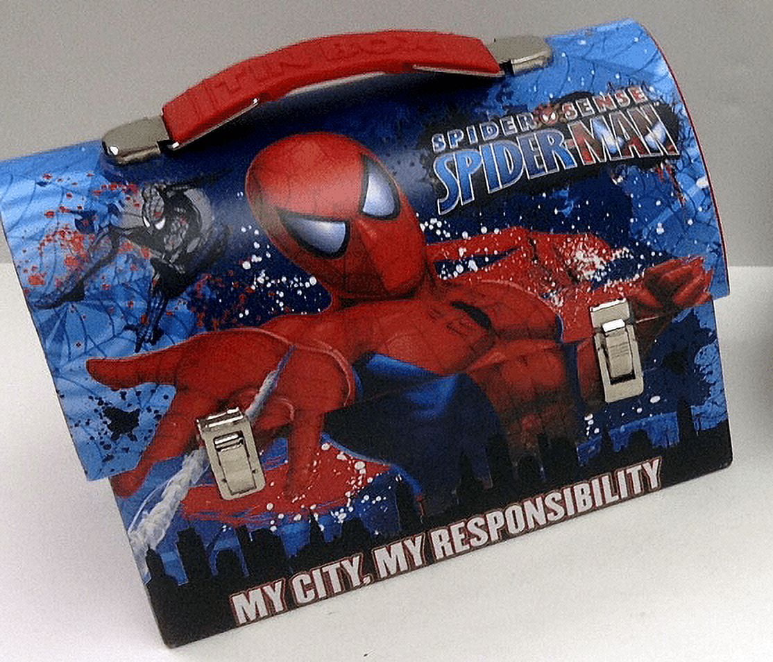 Workman Box - Marvel - Spiderman - My City My Responsibility Tin New ...