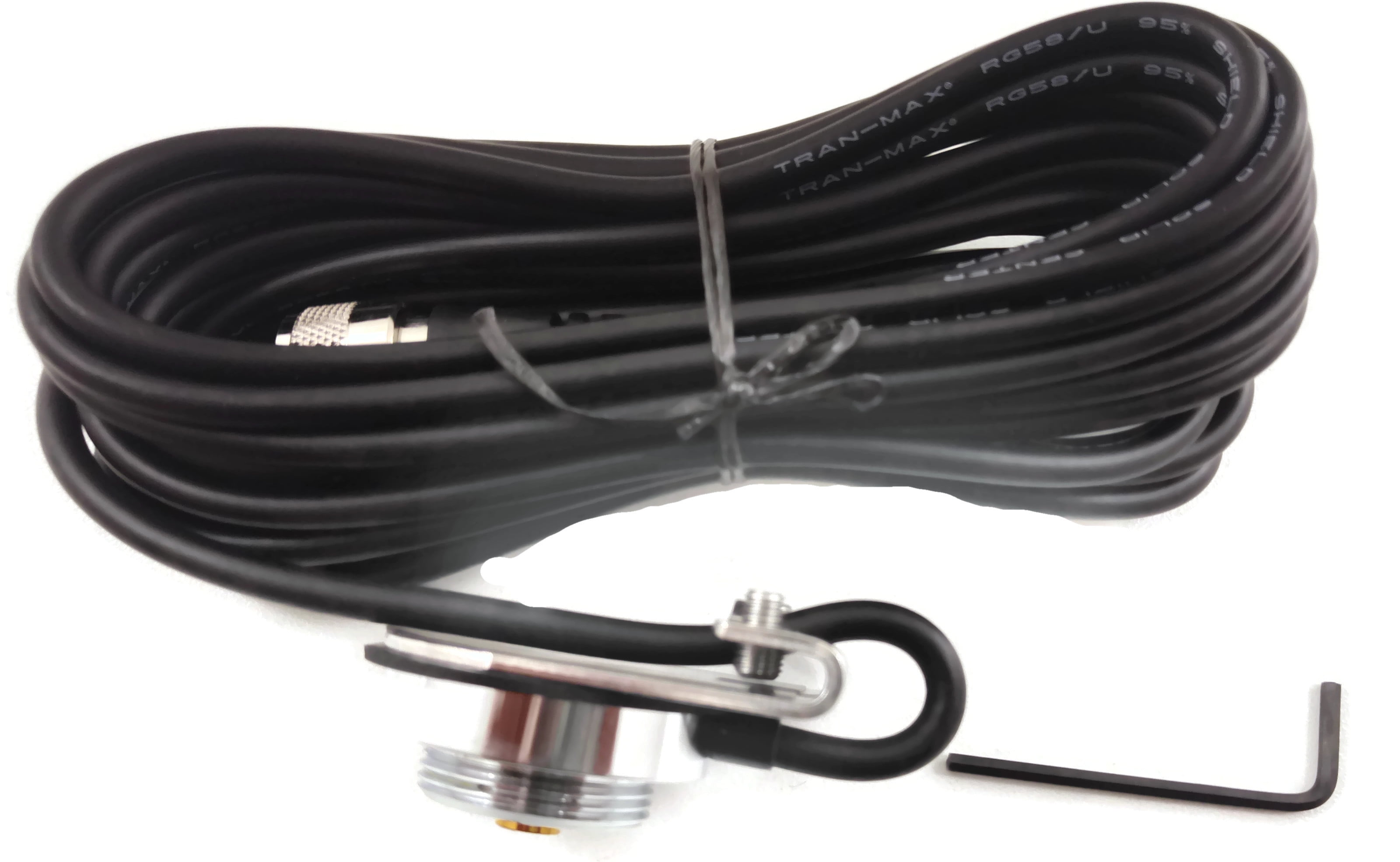 Workman WEP314N NMO Adjustable Trunk Lip Antenna Mount w/ 17' Cable ...