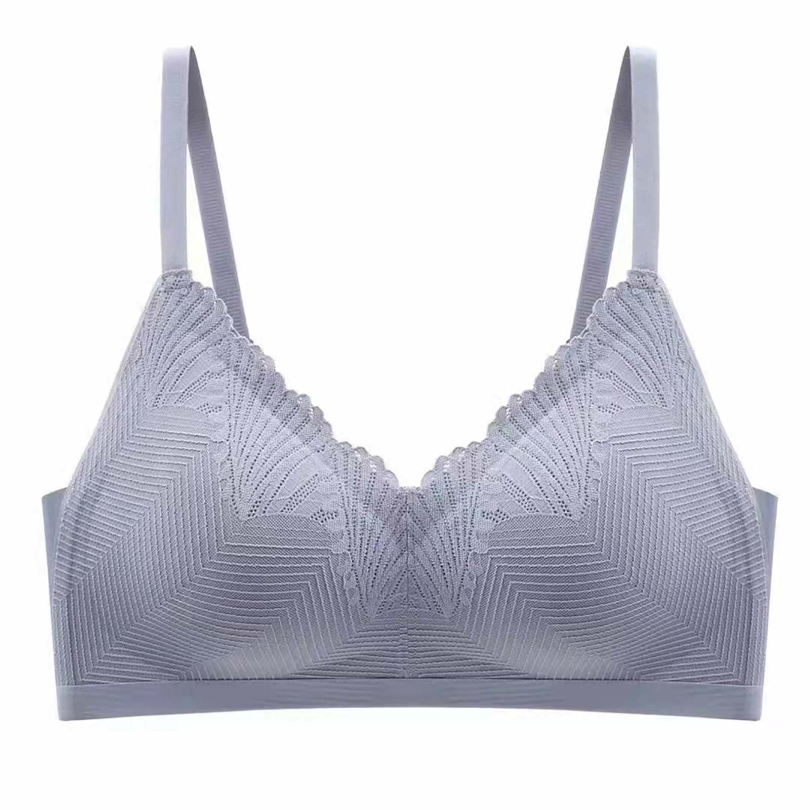 Workout Bra Women Bra Ultra-Thin Cup No Underwire Push up Sleep Bra V ...