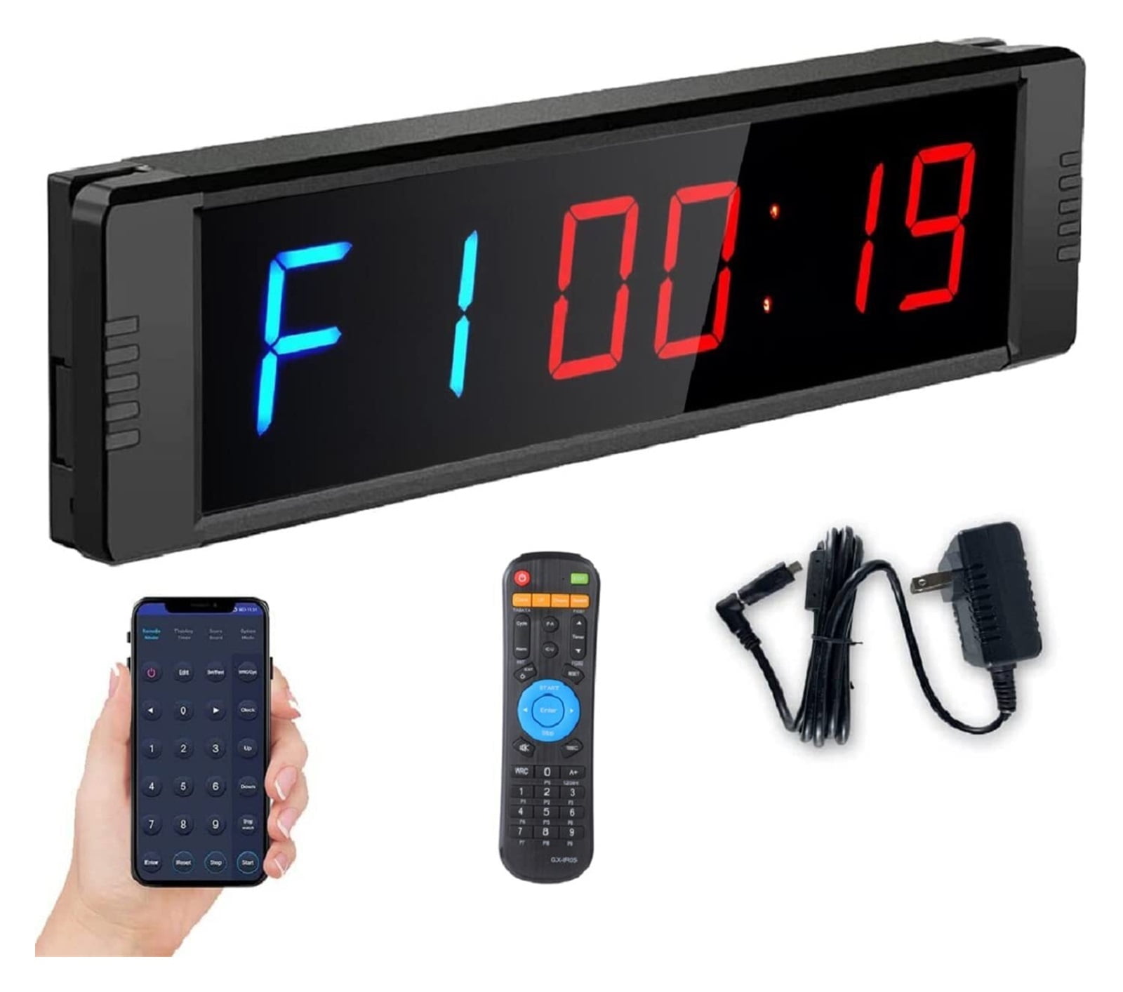Workout Gym Timer With Remote And Control By Phone App LED Training ...