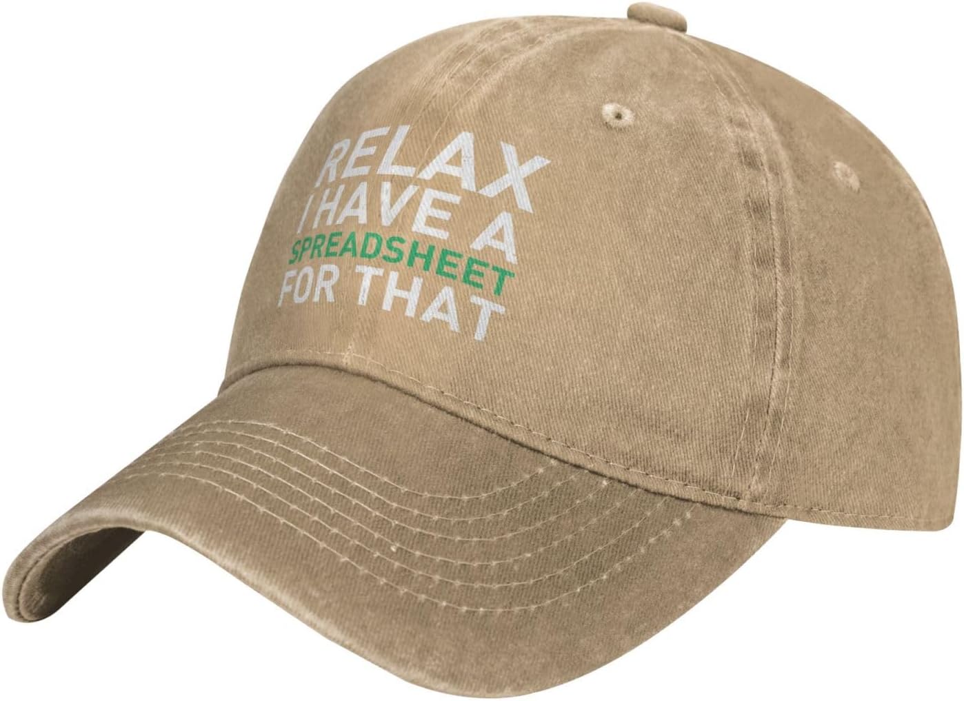 Workout Hats for Men Relax I Have A Spreadsheet for That Lids Hats for ...