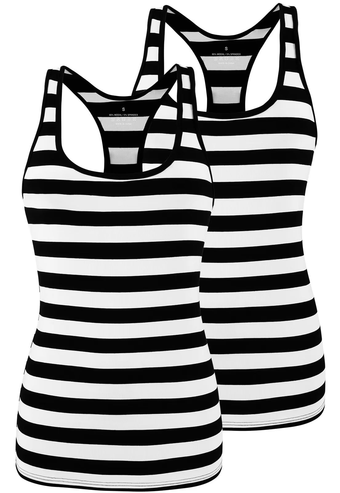 Workout Tank Tops For Women Athletic Yoga Tops Racerback Tanks Gym Exercise Shirts Activewear 2