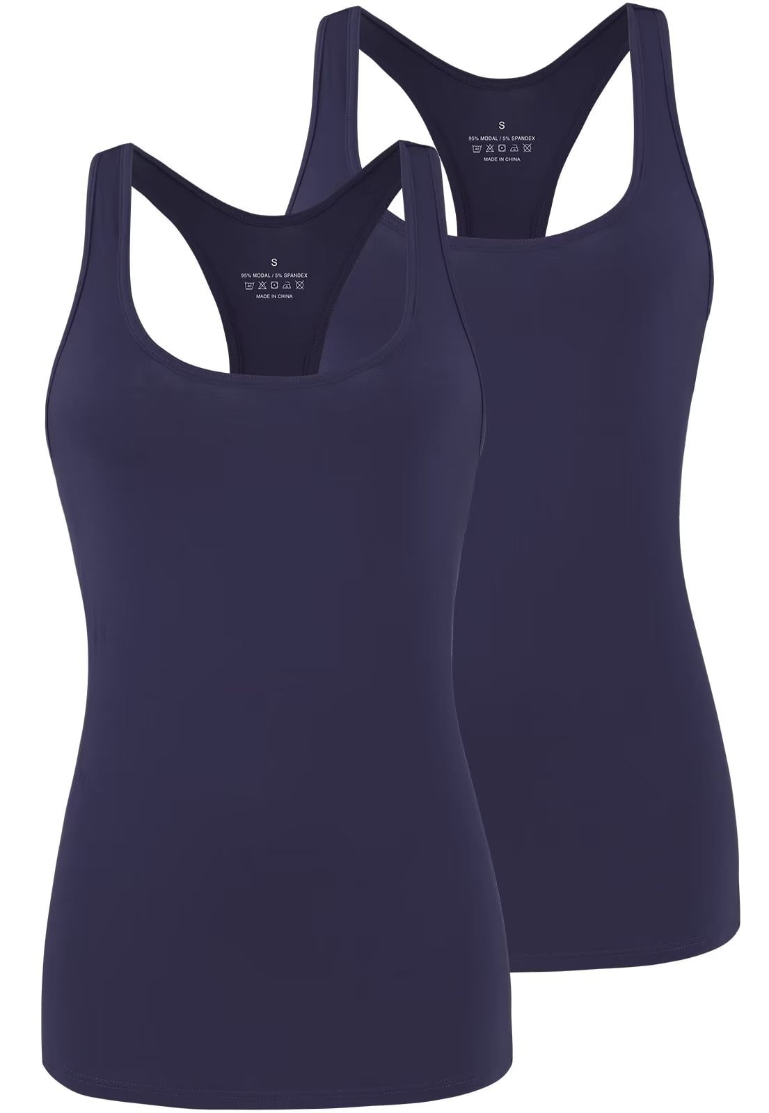 Workout Tank Tops for Women Athletic Yoga Tops Racerback Tanks Gym ...