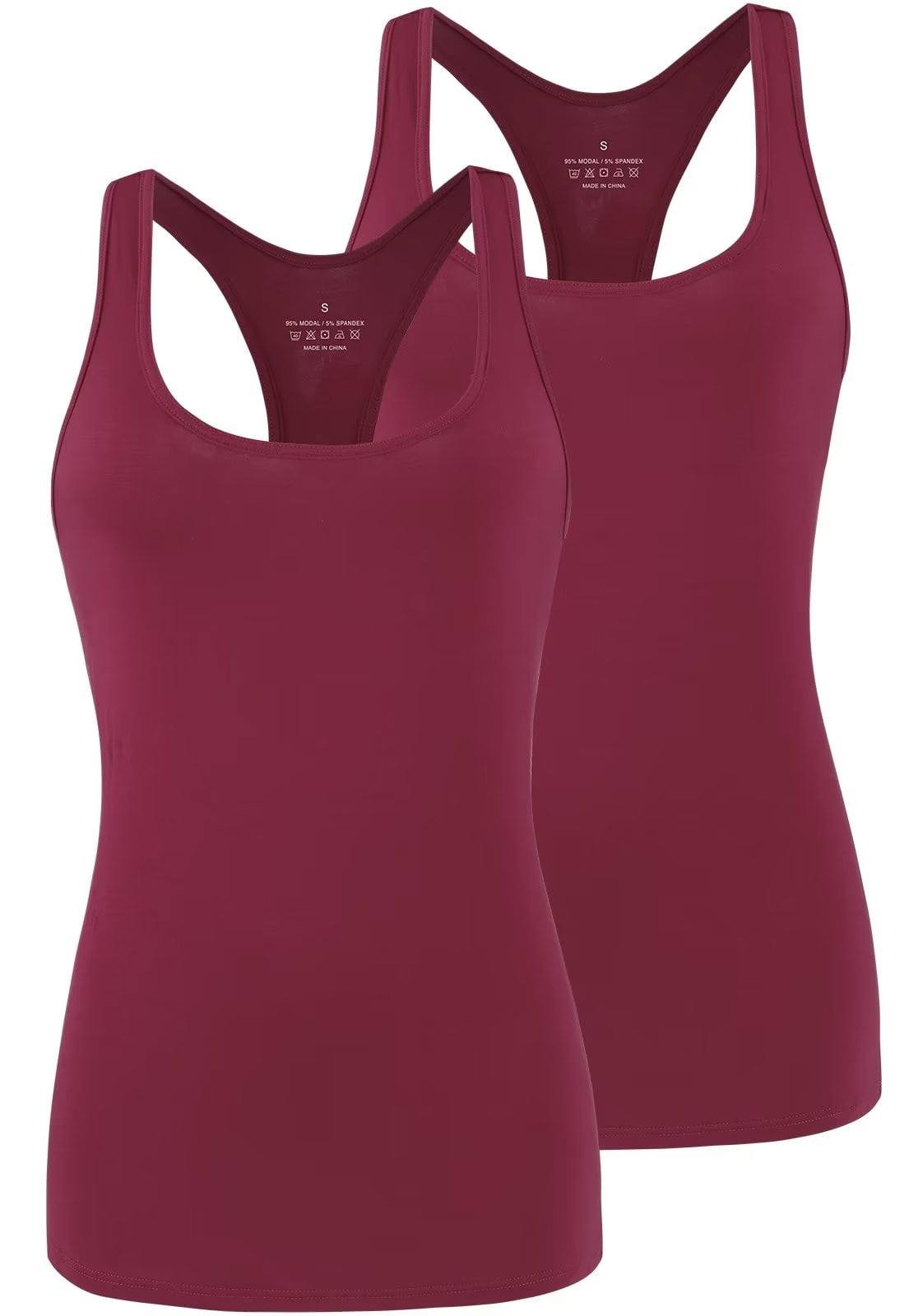 Workout Tank Tops for Women Athletic Yoga Tops Racerback Tanks Gym ...