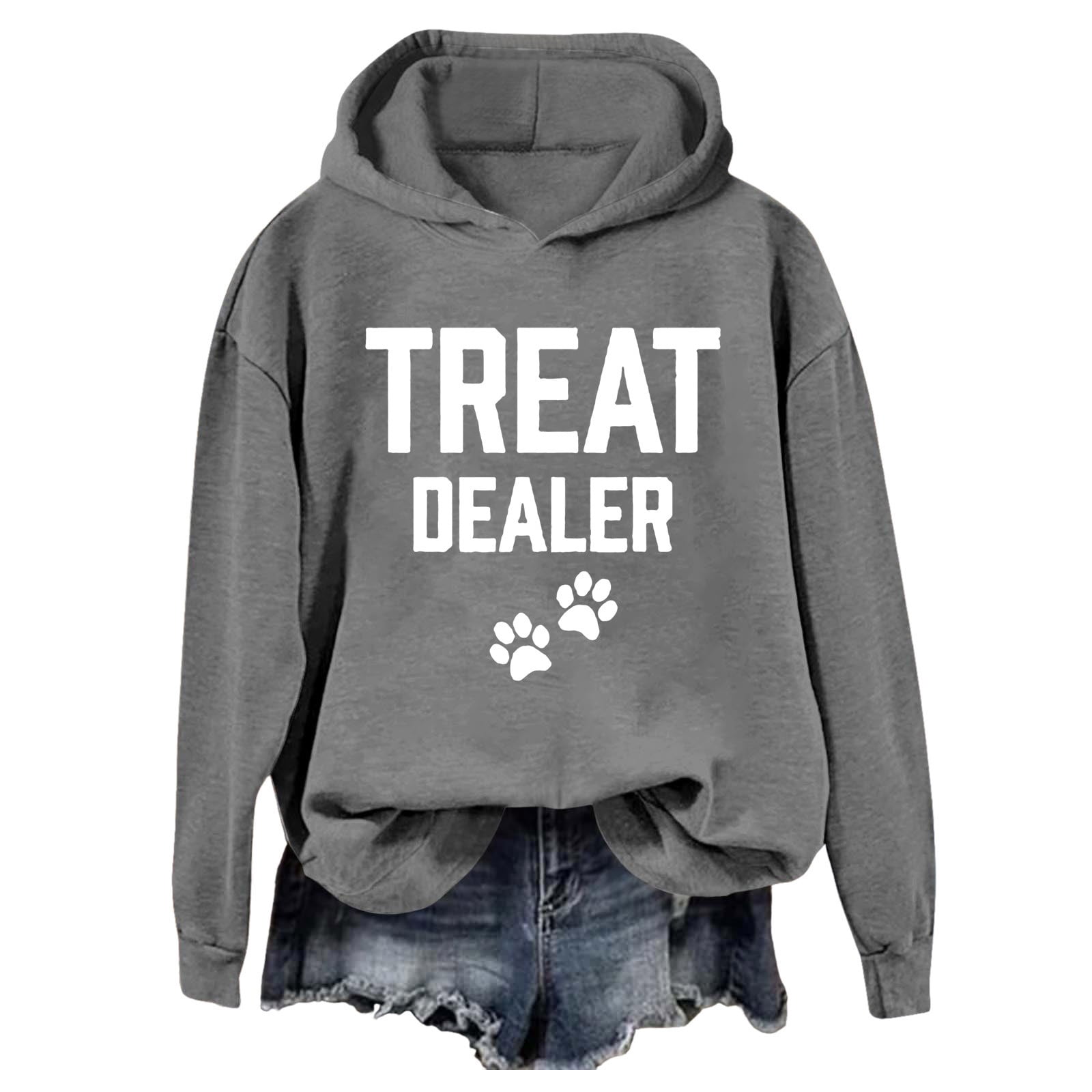 Workout Tops for Women Loose Fit Winter Comfy Hooded Long Sleeve Rolled ...