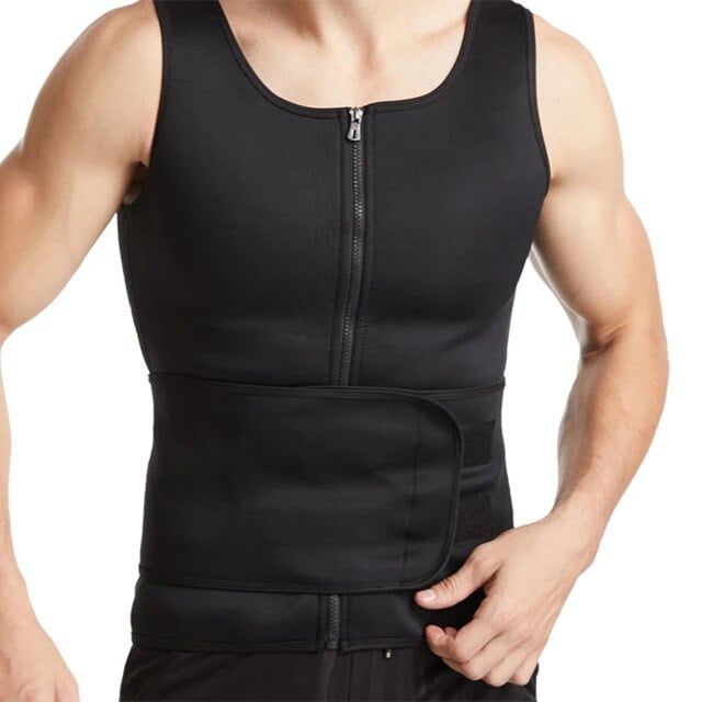 Workout Waist Trainer Thermo Shapewear Mens Corset Body Shaper Tummy