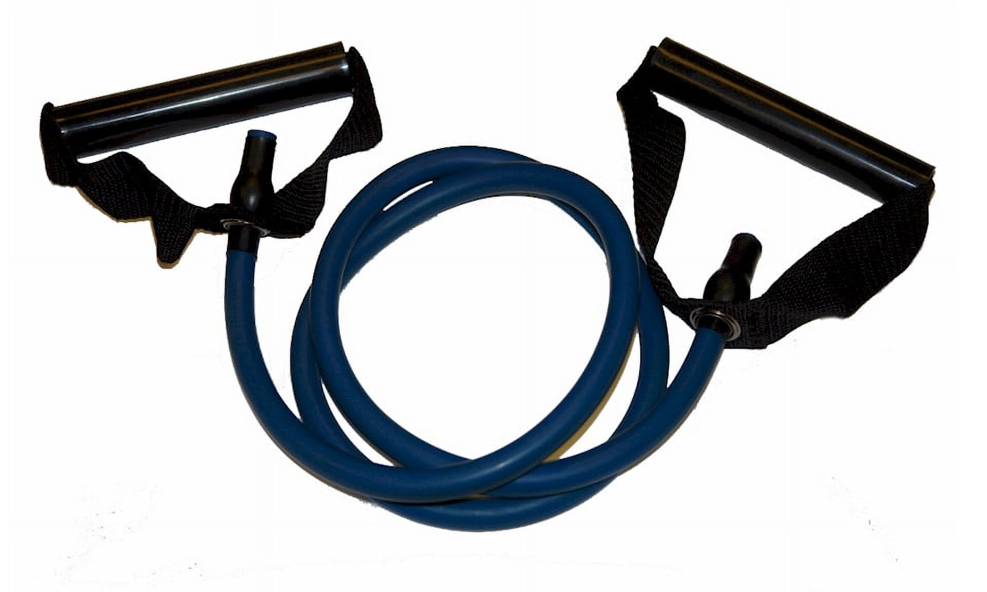 Workoutz Resistance Band Exercise Tube With Handles (Blue) - Walmart.com