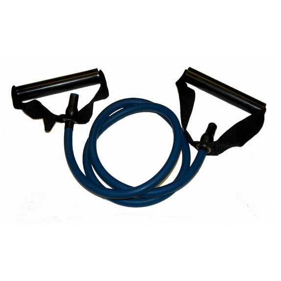 Workoutz Resistance Band Exercise Tube With Handles (Blue) - Walmart.com