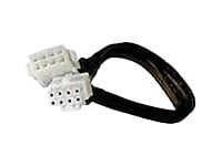1st PC Corp - Power extension cable - 8 pin EPS12V (4+4) (F) to 8 pin EPS12V (M) - 1 ft - black ...